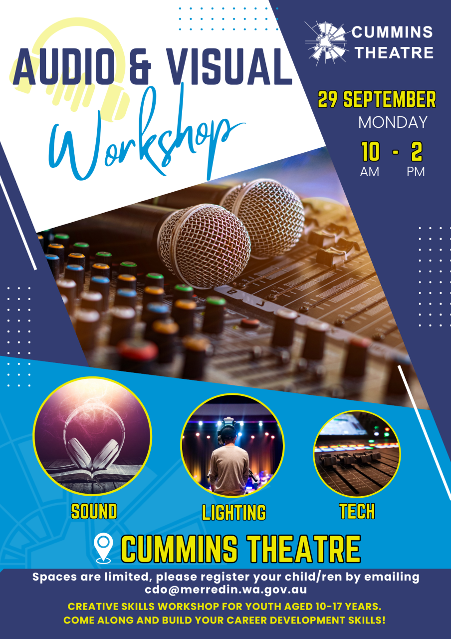 Audio & Visual Workshop » Shire of Merredin