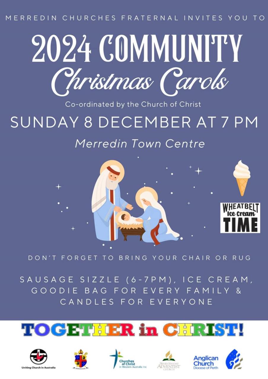 Community Christmas Carols » Shire of Merredin