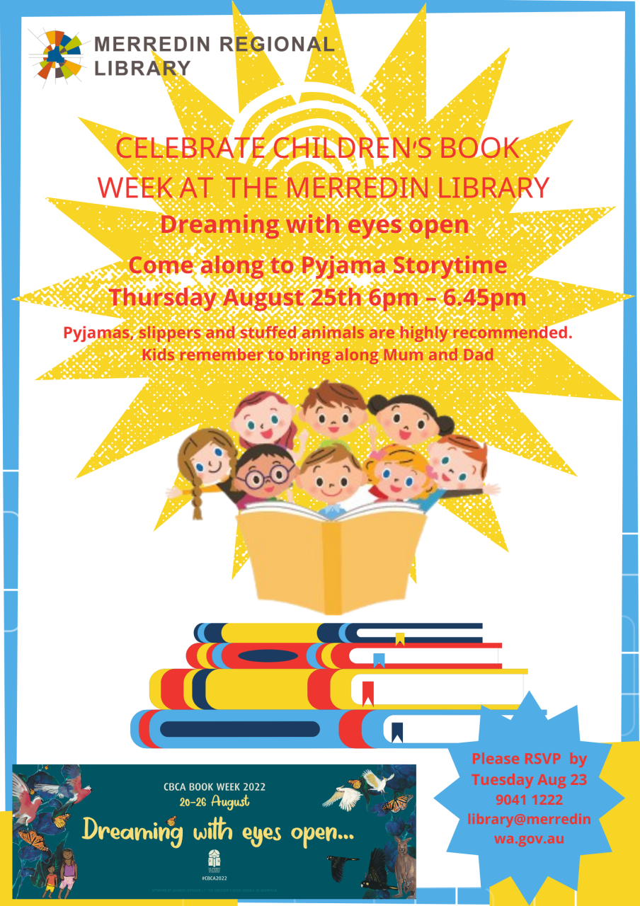 Celebrate Children's Book Week » Shire of Merredin